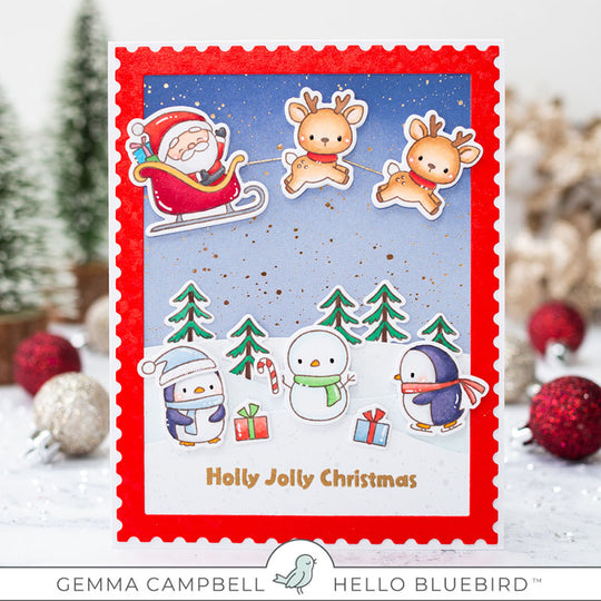 Holiday Littles Stamp – Hello Bluebird, LLC