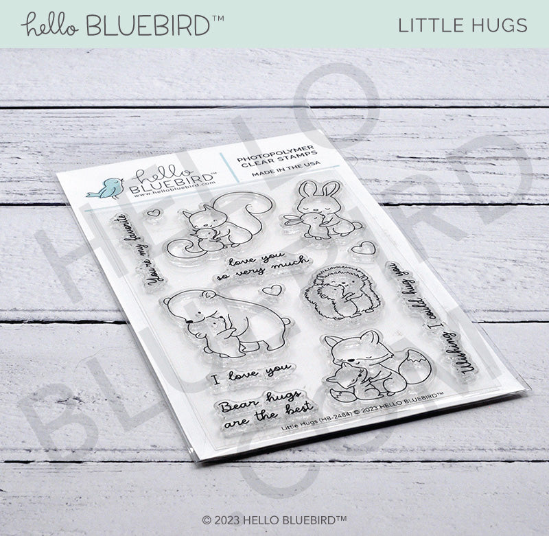Little Hugs Stamp – Hello Bluebird, LLC