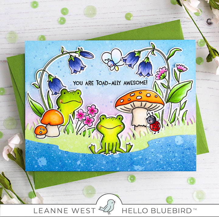 Garden Friends Stamp – Hello Bluebird, LLC