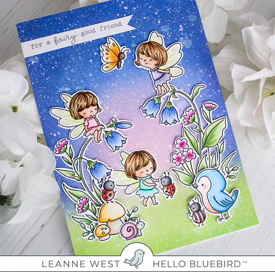 Garden Friends Stamp – Hello Bluebird, LLC