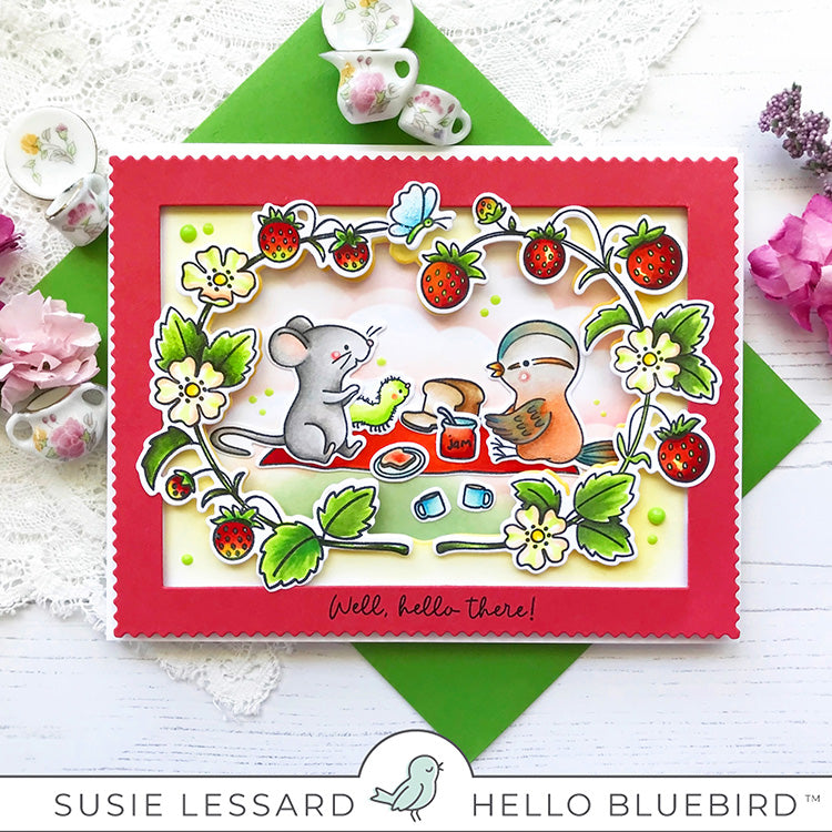 Strawberry Jam Stamp – Hello Bluebird, LLC