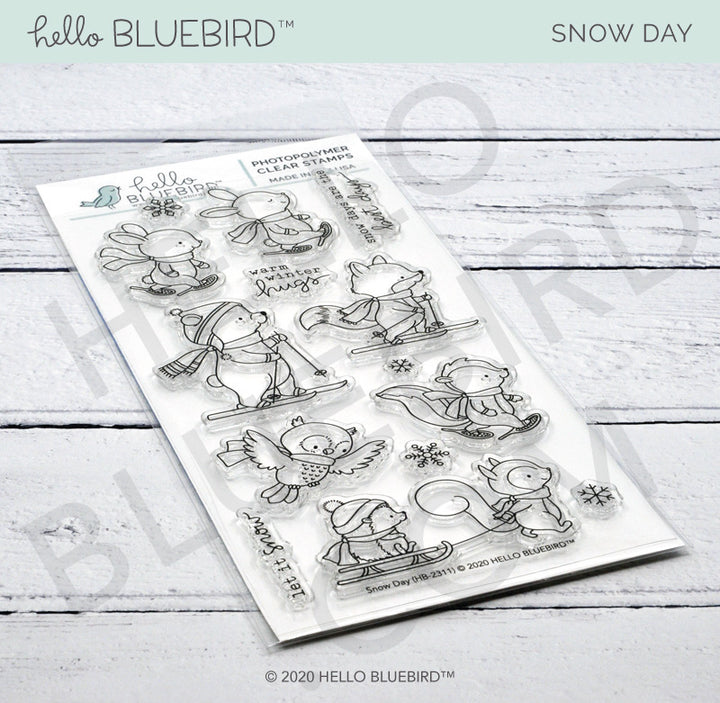 Snow Day Stamp – Hello Bluebird, LLC